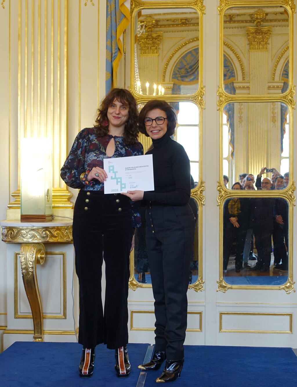 Rachida Dati récompense l’audace des lauréats des Ajap